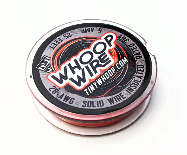 Whoop Wire - 28AWG 25FT Red or Black – Tiny Whoop