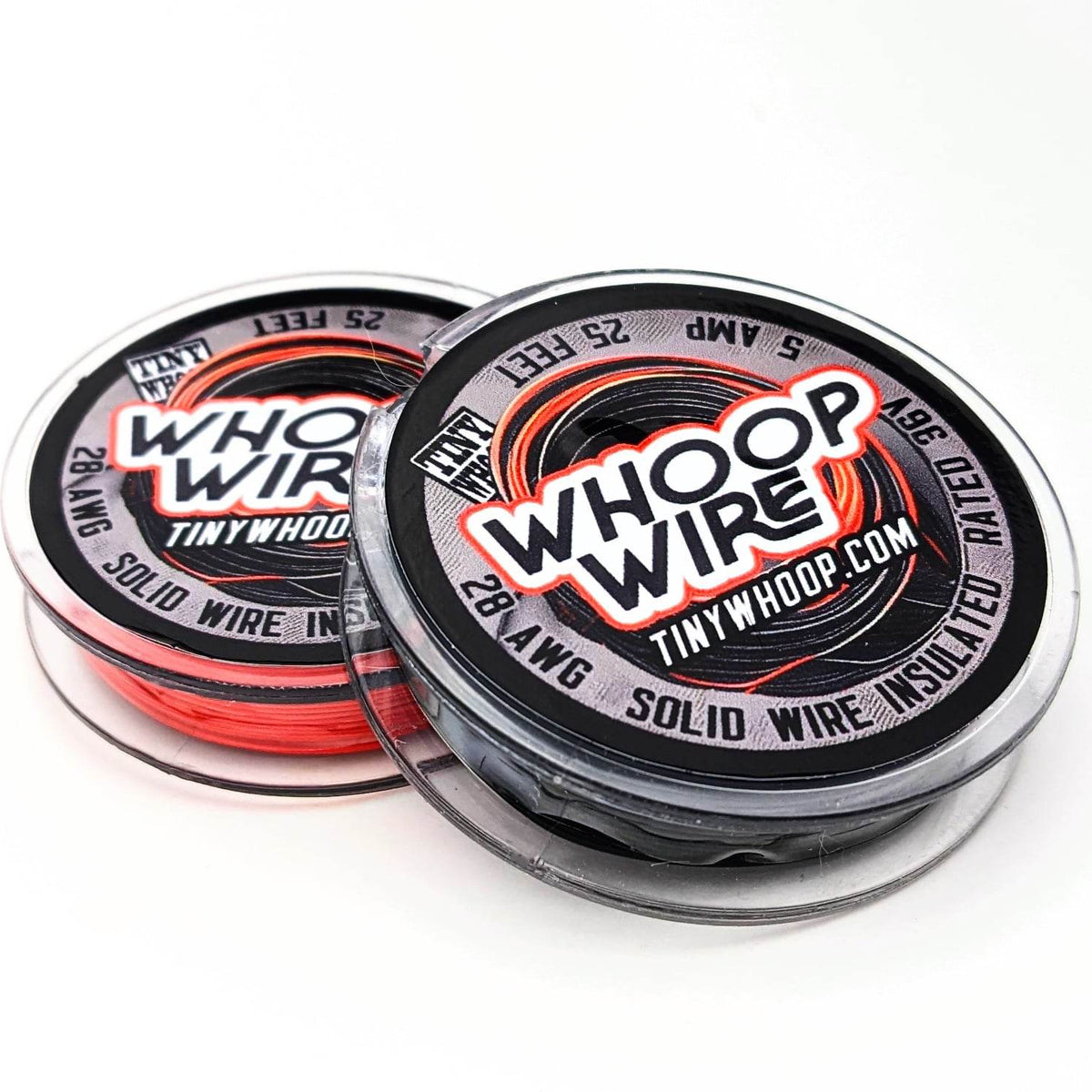 Whoop Wire - 28AWG 25FT Red or Black – Tiny Whoop