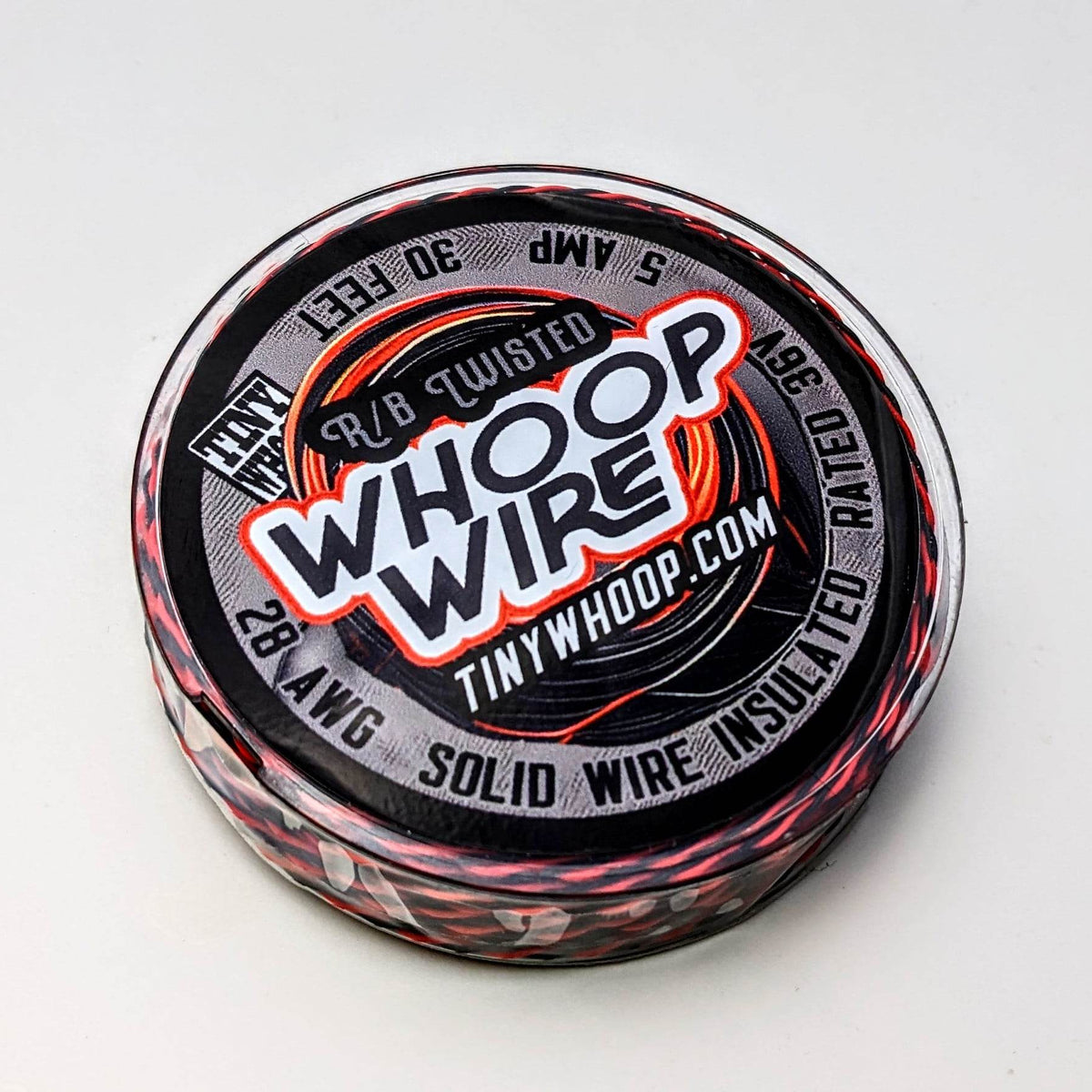 Whoop Wire - 28AWG 30Ft Red/Black Twisted – Tiny Whoop