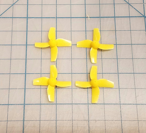 Tiny Whoop Propeller Set - Yellow Props