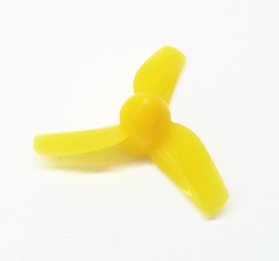 Yellow Triblade Props - Tiny Whoop 3-blade